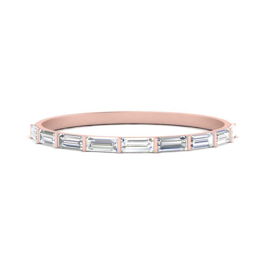 East West Baguette Stacking Ring – Fascinating Diamonds