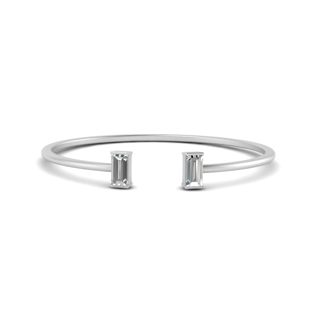 Baguette Diamond Wedding Bands | Channel-Set & Stackable Styles ...