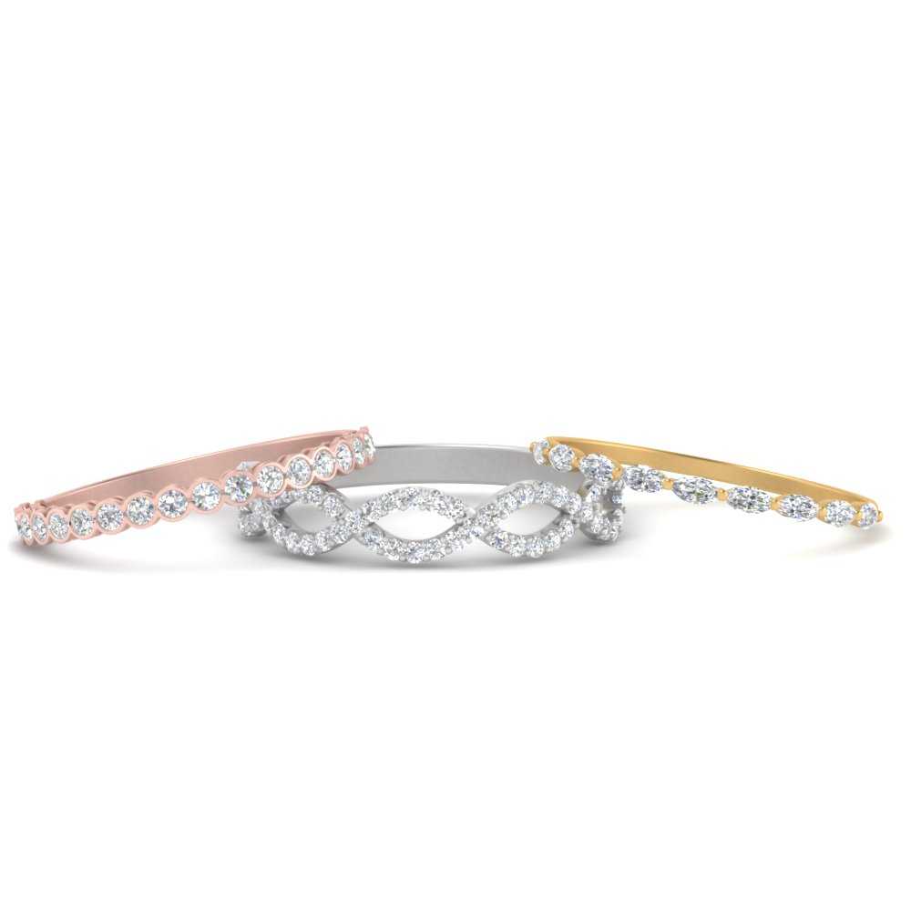 Stackable Infinity Band – Fascinating Diamonds