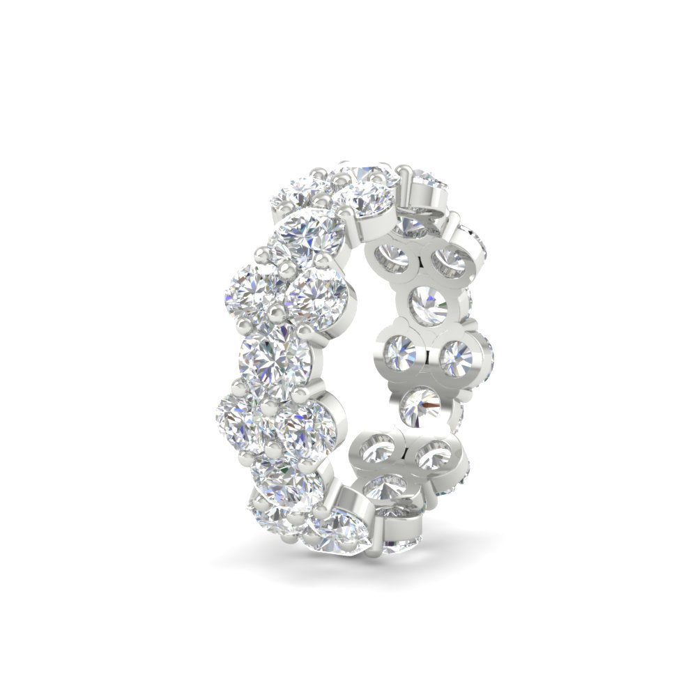 Beautiful Garland Eternity Ring – Fascinating Diamonds
