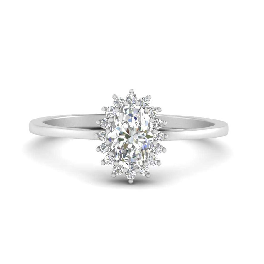 Floral Engagement Rings | Flower Diamond Rings – Fascinating Diamonds