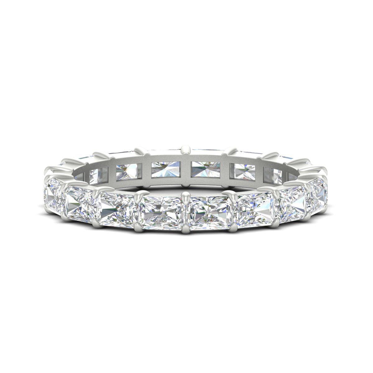 Shop Radiant Cut Wedding Bands for Women Online – Fascinating Diamonds