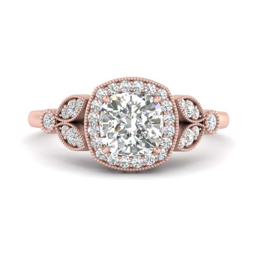 Floral Engagement Rings | Flower Diamond Rings – Fascinating Diamonds