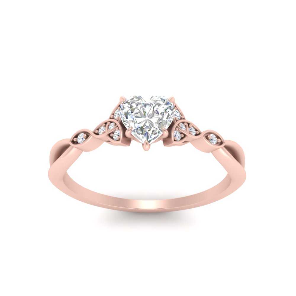 Vintage Irish Celtic Heart Diamond Ring – Fascinating Diamonds